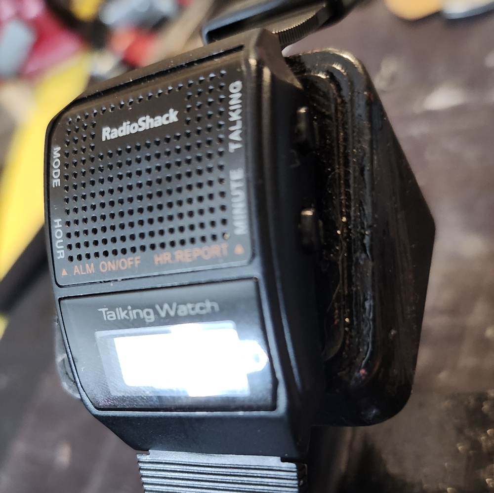 Rare Vintage Radioshack Talking Watch - Gem